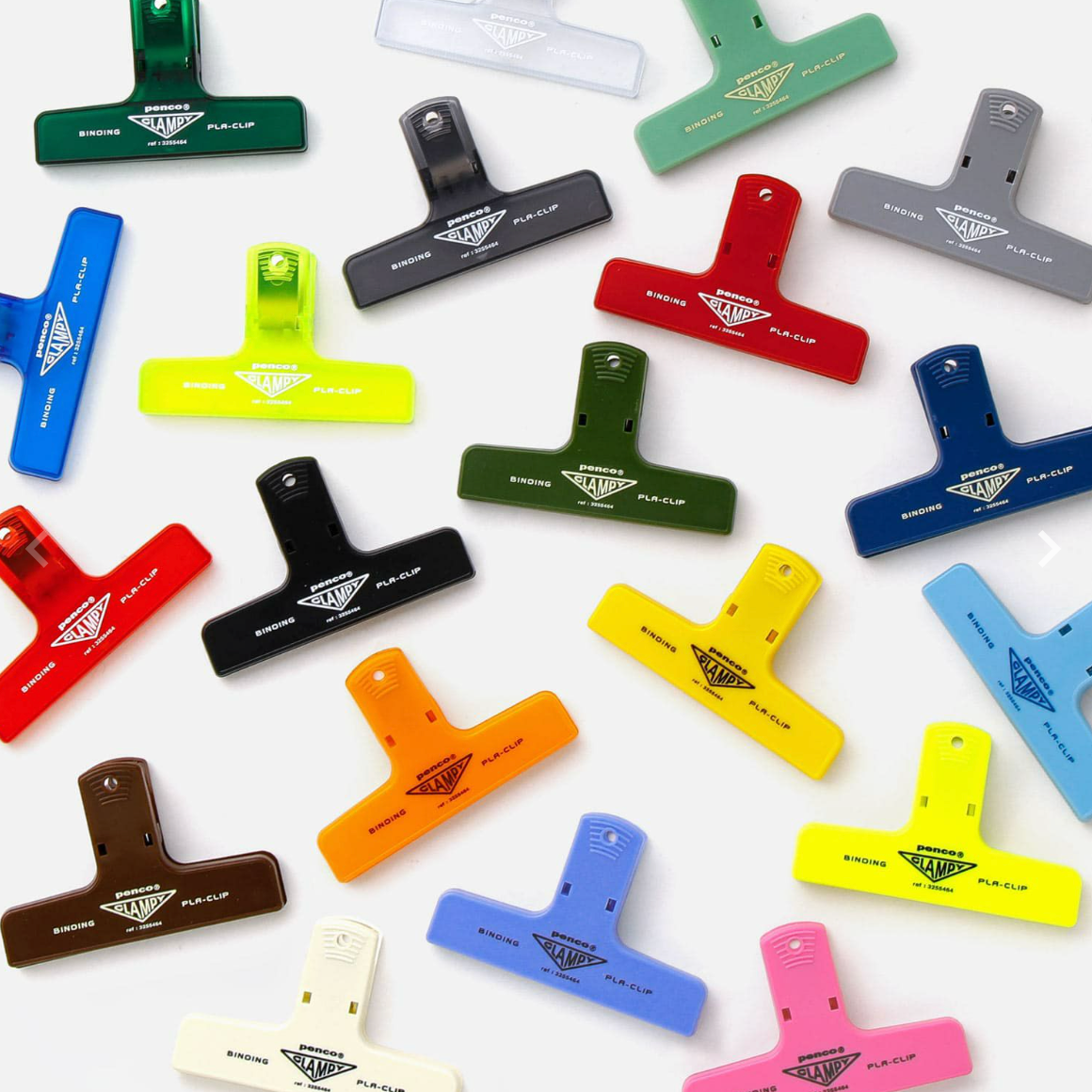 Penco Clampy Plastic Clip – The Stationery Selection