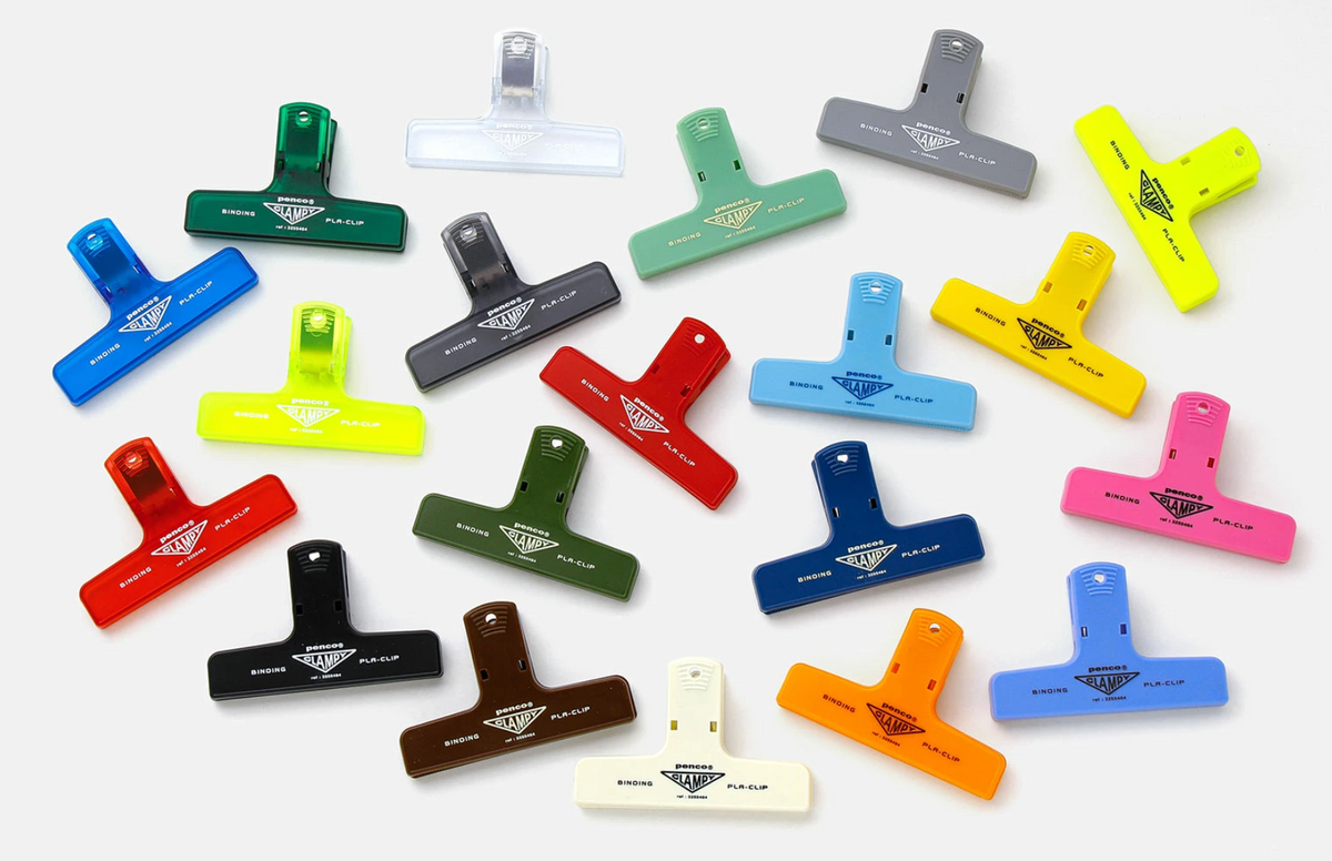 Penco Clampy Plastic Clip – The Stationery Selection