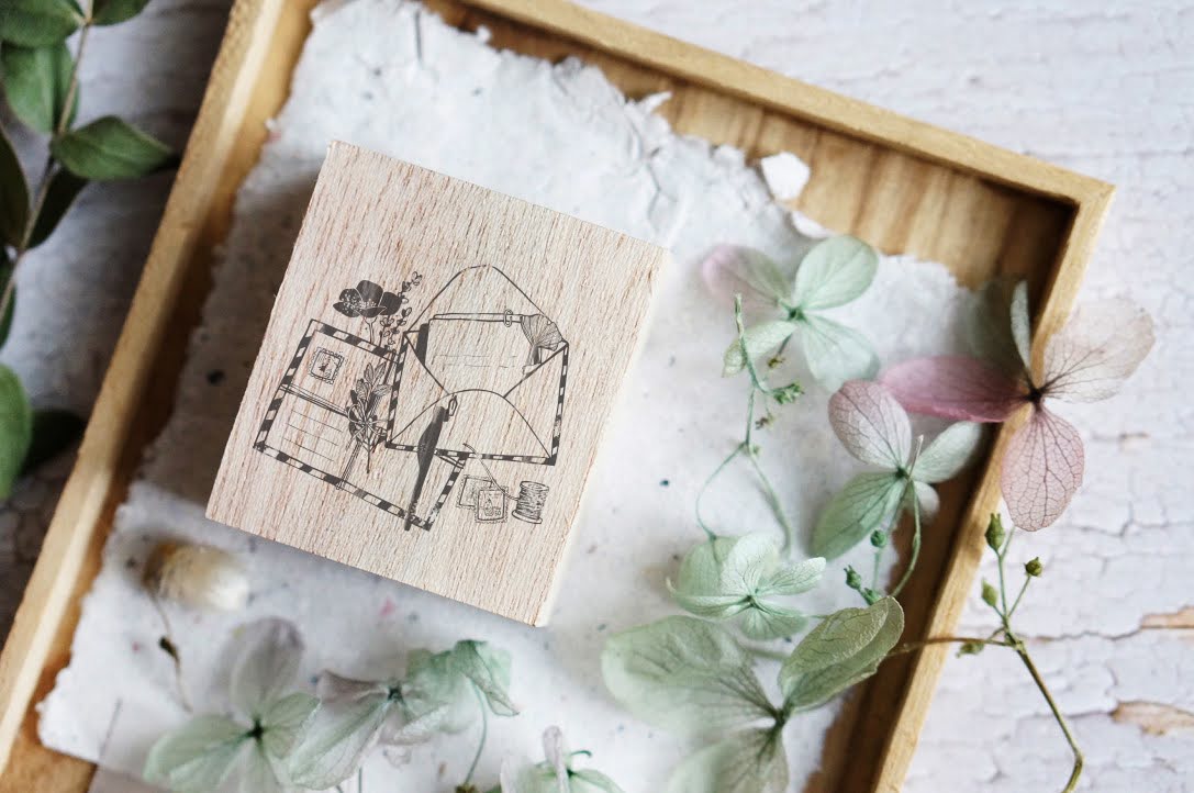 Black Milk Project Rubber Stamp Analogue BMP039 – The Stationery Selection